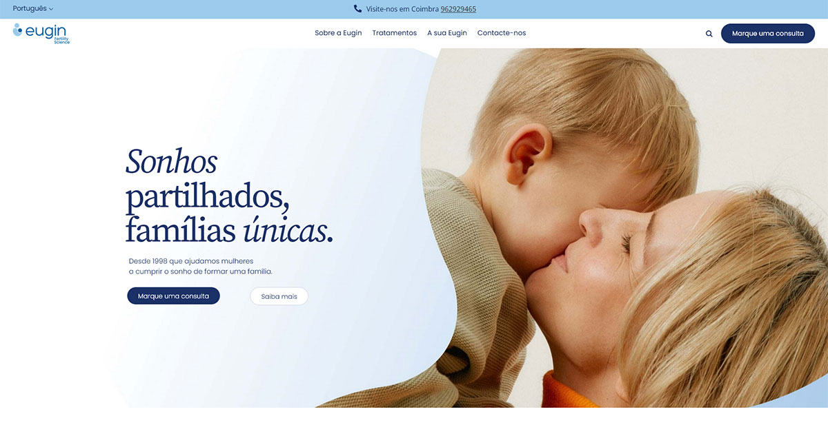 Equipa médica e especialistas em fertilidade de Eugin